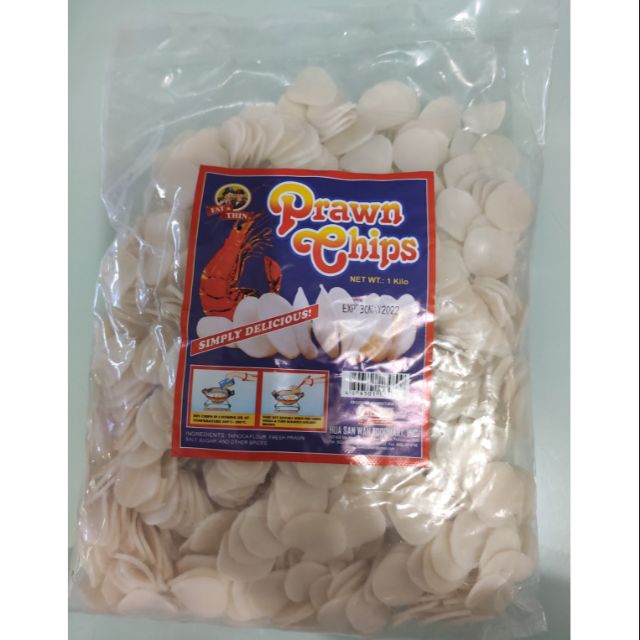 Prawn Chips/ Chicharap 500 Grams (PLAIN) | Lazada PH