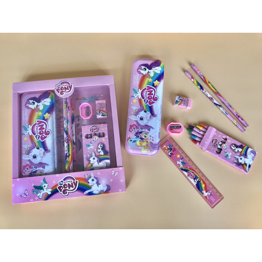 my little pony 7in1 stationary set | Lazada PH