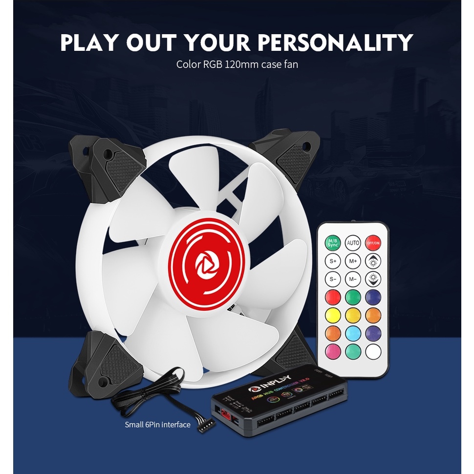 inPlay Ice Tower V2 3 In 1 Fan Kit ARGB Dual Sync Mode | Lazada PH
