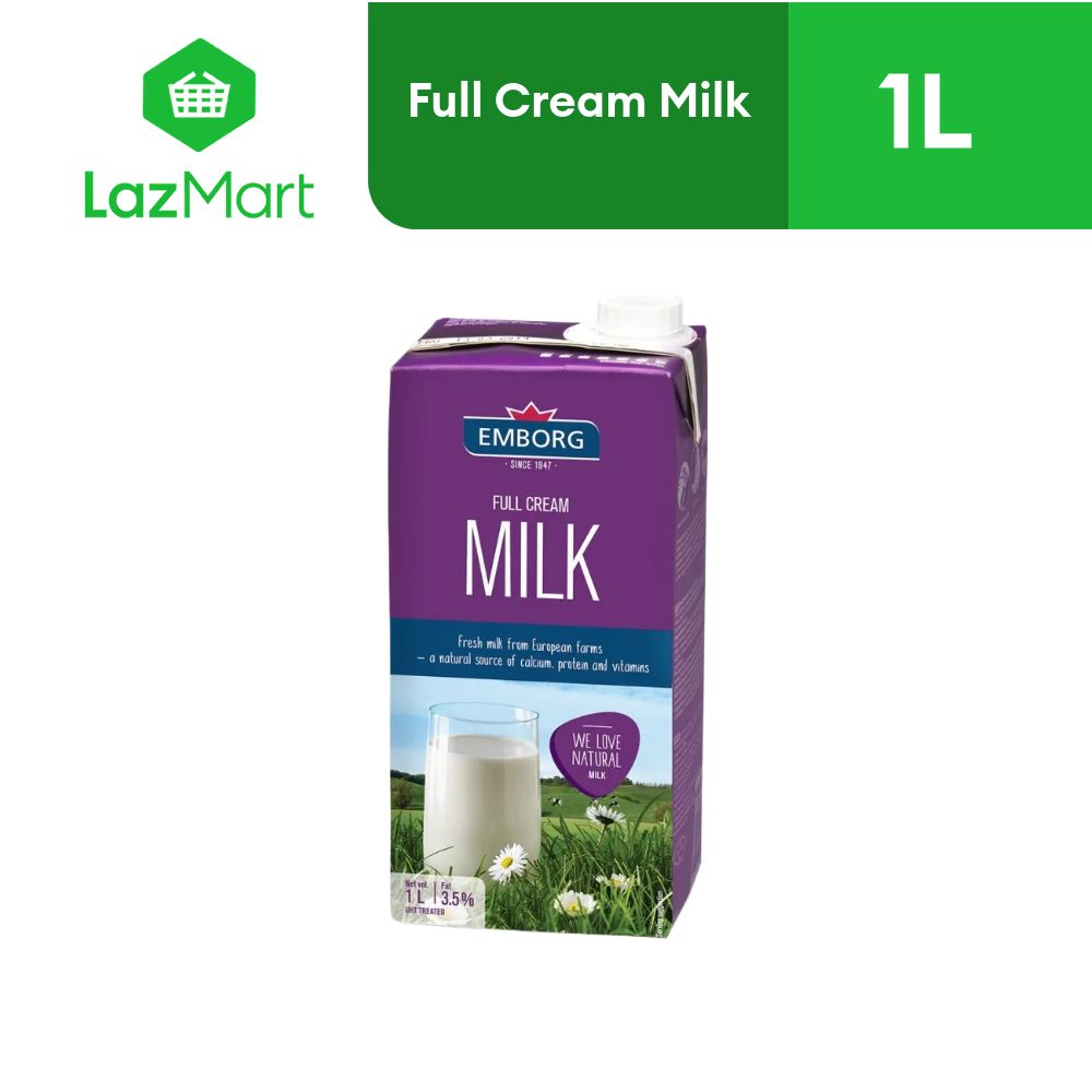 Emborg UHT Full Cream Milk 1L | Lazada PH