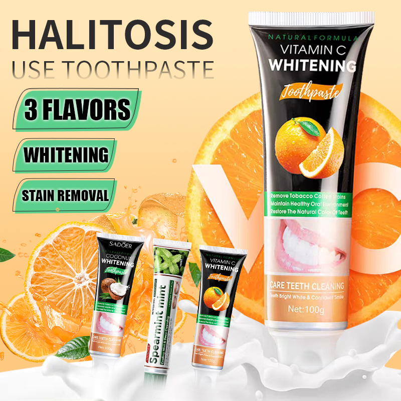 Fresh & Minty Toothpaste Charcoal Teeth Whitening Fresh Breath ...