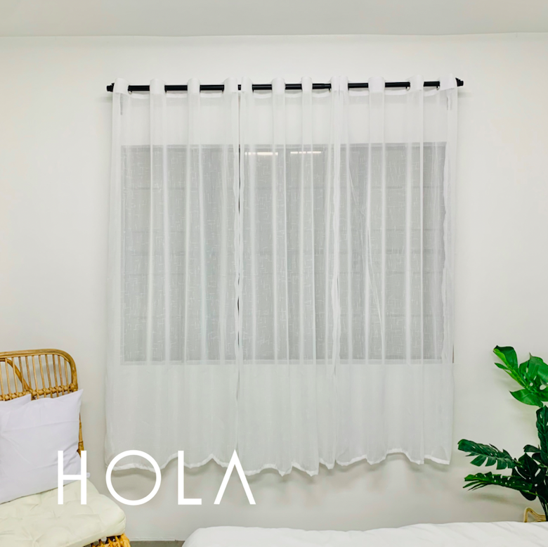 HOLA - Lace Curtains- SHEER - SINGLE PANEL | Lazada PH