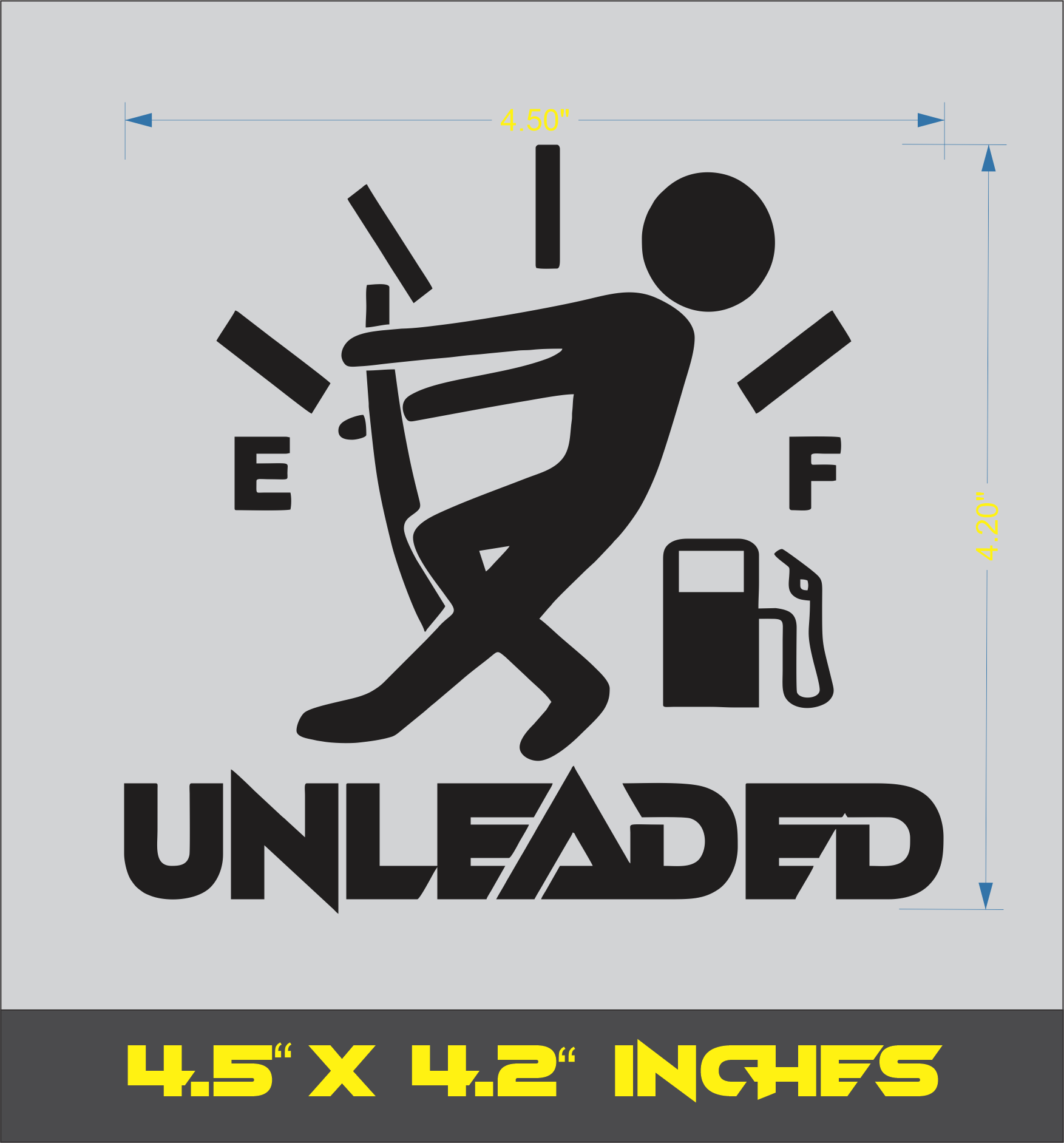 Car Gas Tank Sticker Decal Diesel Unleaded | Lazada PH