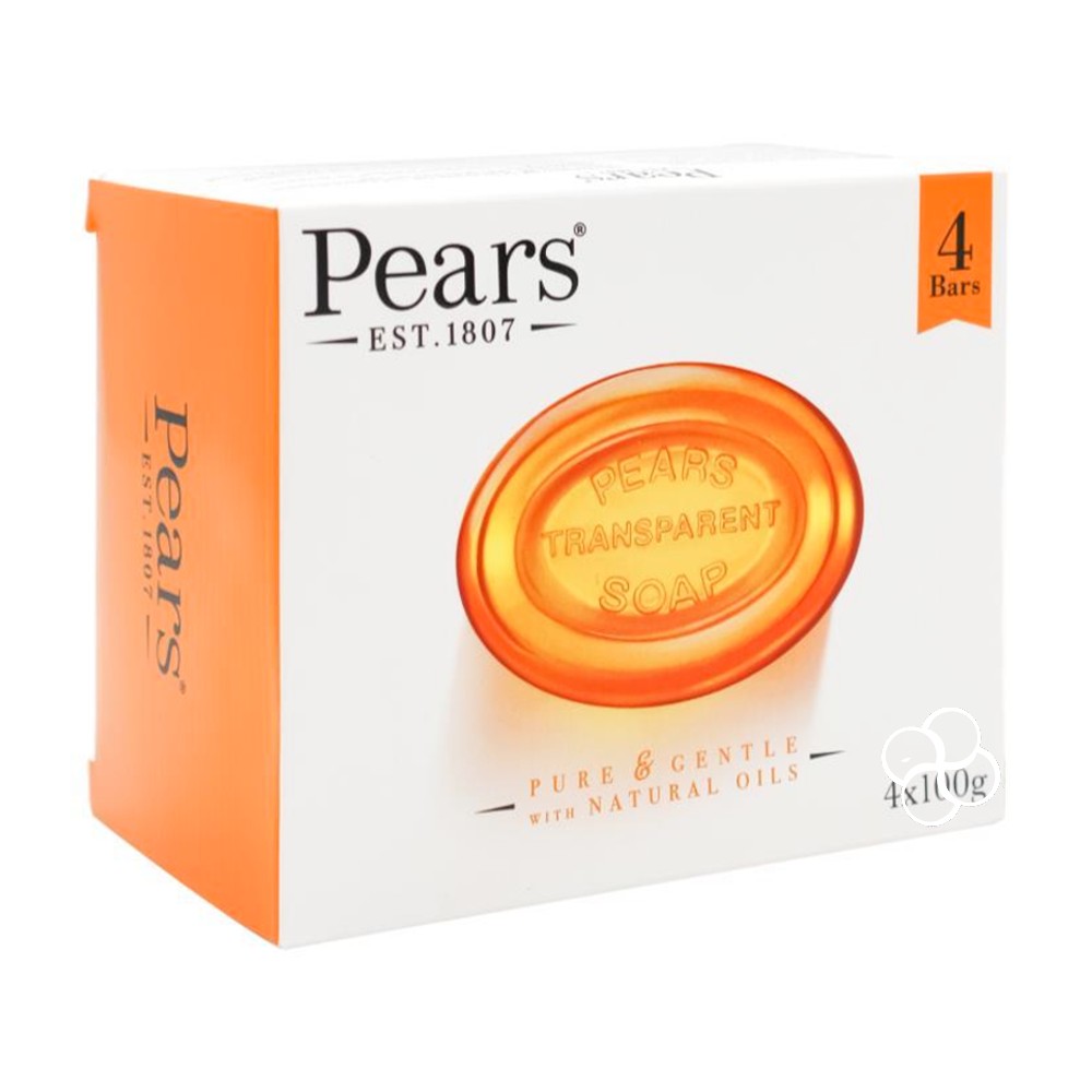 Pears Transparent Soap 4 x 100g | Lazada PH
