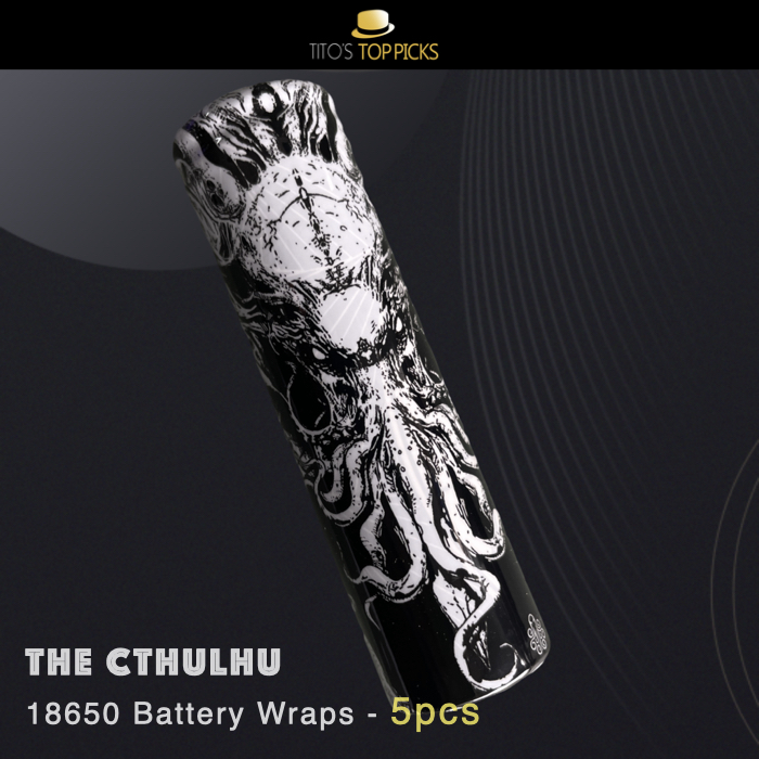 Official Cthulhu 18650 Battery Wraps - Pack of 5 pcs | Lazada PH