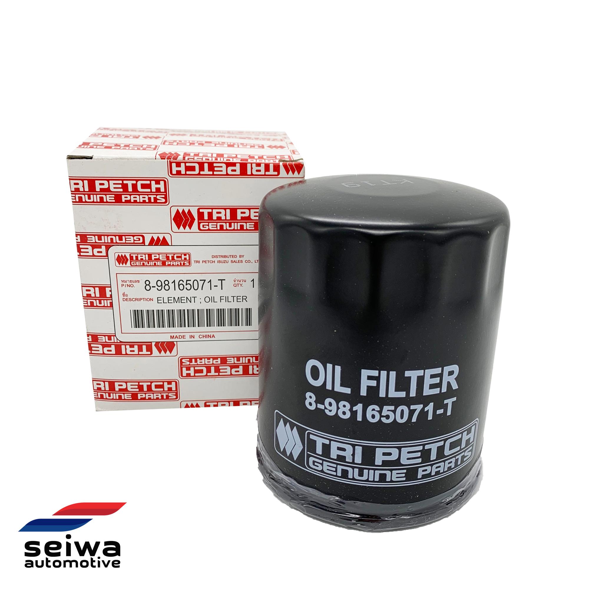 Genuine Isuzu Auto Parts - Oil Filter (8-98165071-T) for Isuzu DMax ...