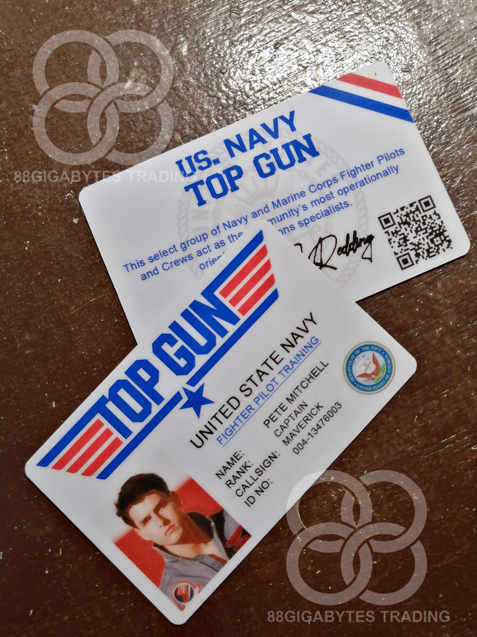 Top Gun: Maverick ID Card Customizable (Novelty Movie Prop) | Lazada PH