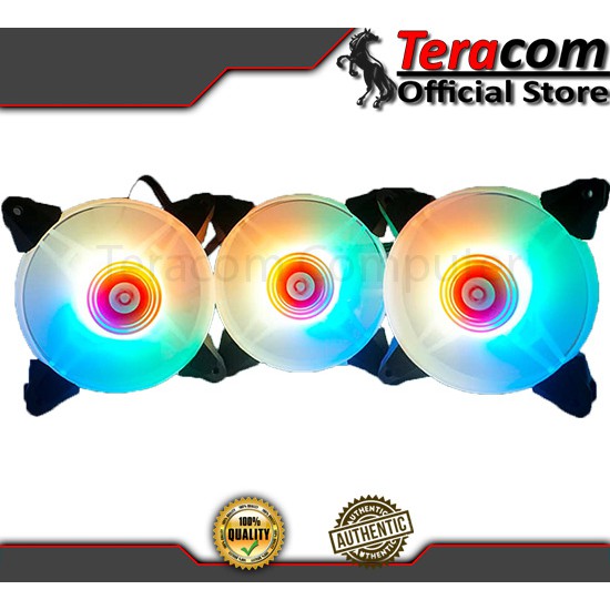 ARGB RGB Inplay Ice Tower 3 in one kit / 3pcs Fan + Hub + Remote ...