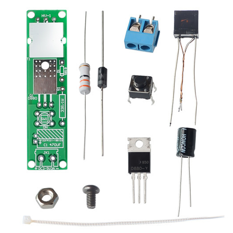 DC3-5V DIY Kit High Voltage Generator Arc Igniter Lighter Kit for DIY ...