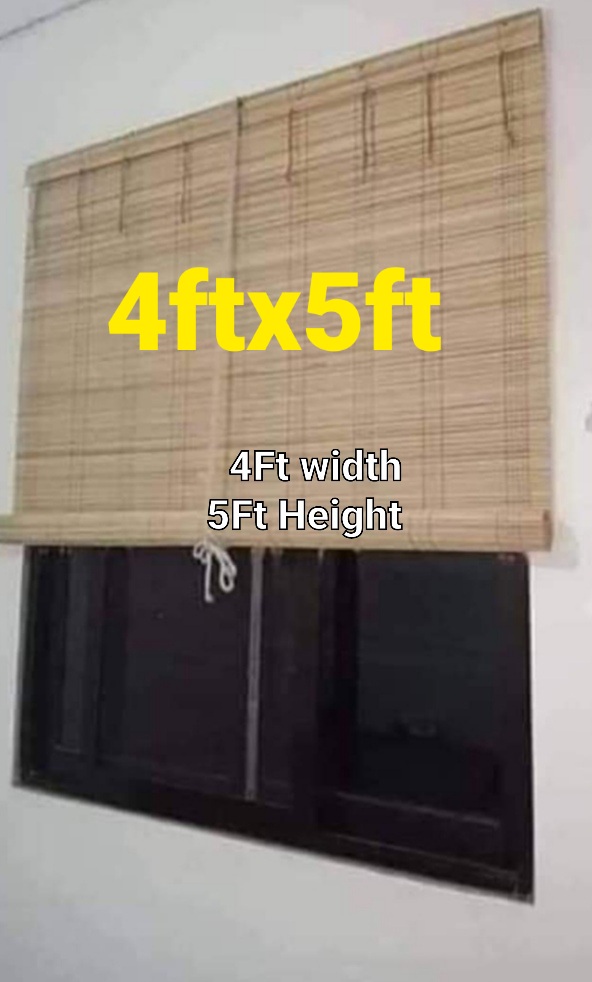 native buri blinds 4x5 feet | Lazada PH