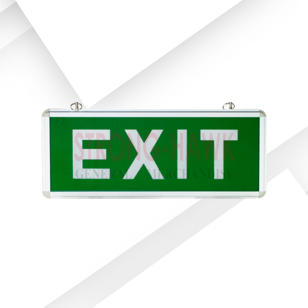 EXIT SIGN (ACRYLIC/GLASS) | Lazada PH