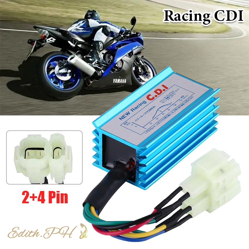 Retrofitting CNC High Performance Racing CDI 6pin for Scooter Moped50cc ...