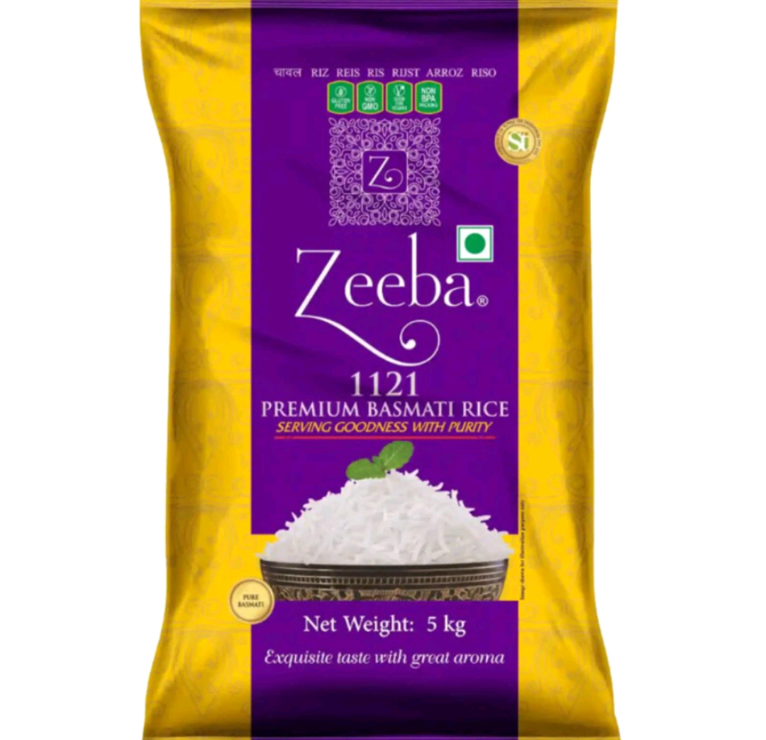 Zeeba Premium Basmati Rice 5kg (EXTRA LONG) | Lazada PH