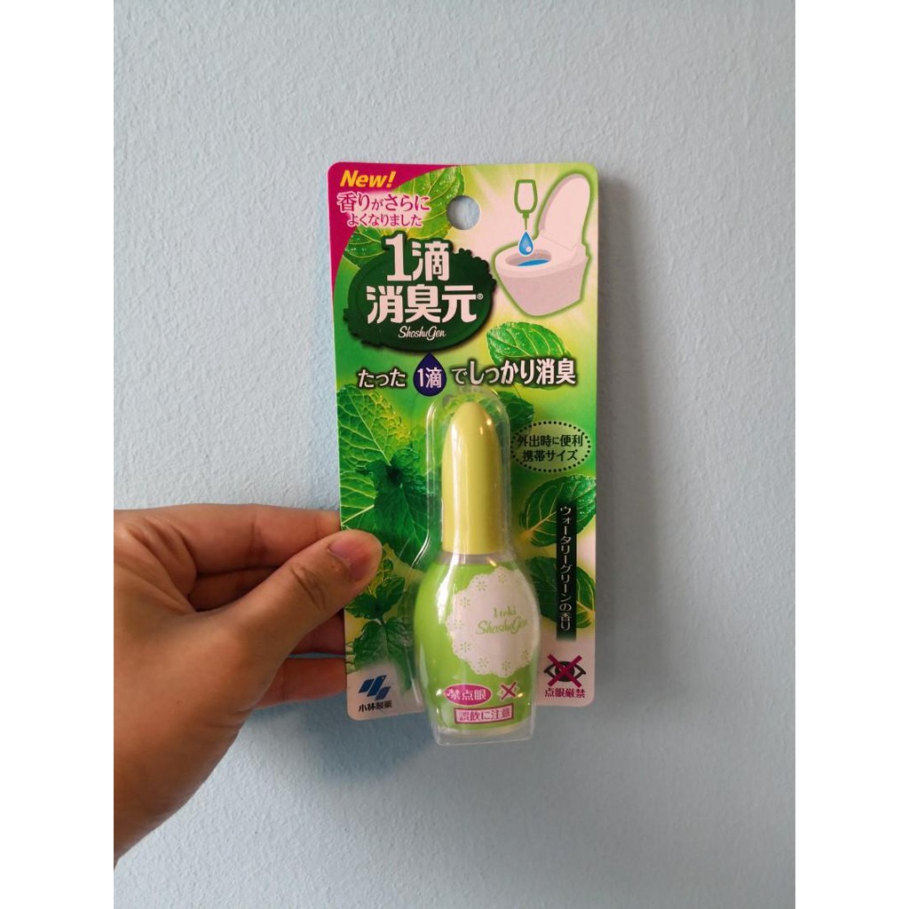 SHOSHU GEN 1-drop Toilet Deodorizer (20ml) | Japanese Bathroom ...