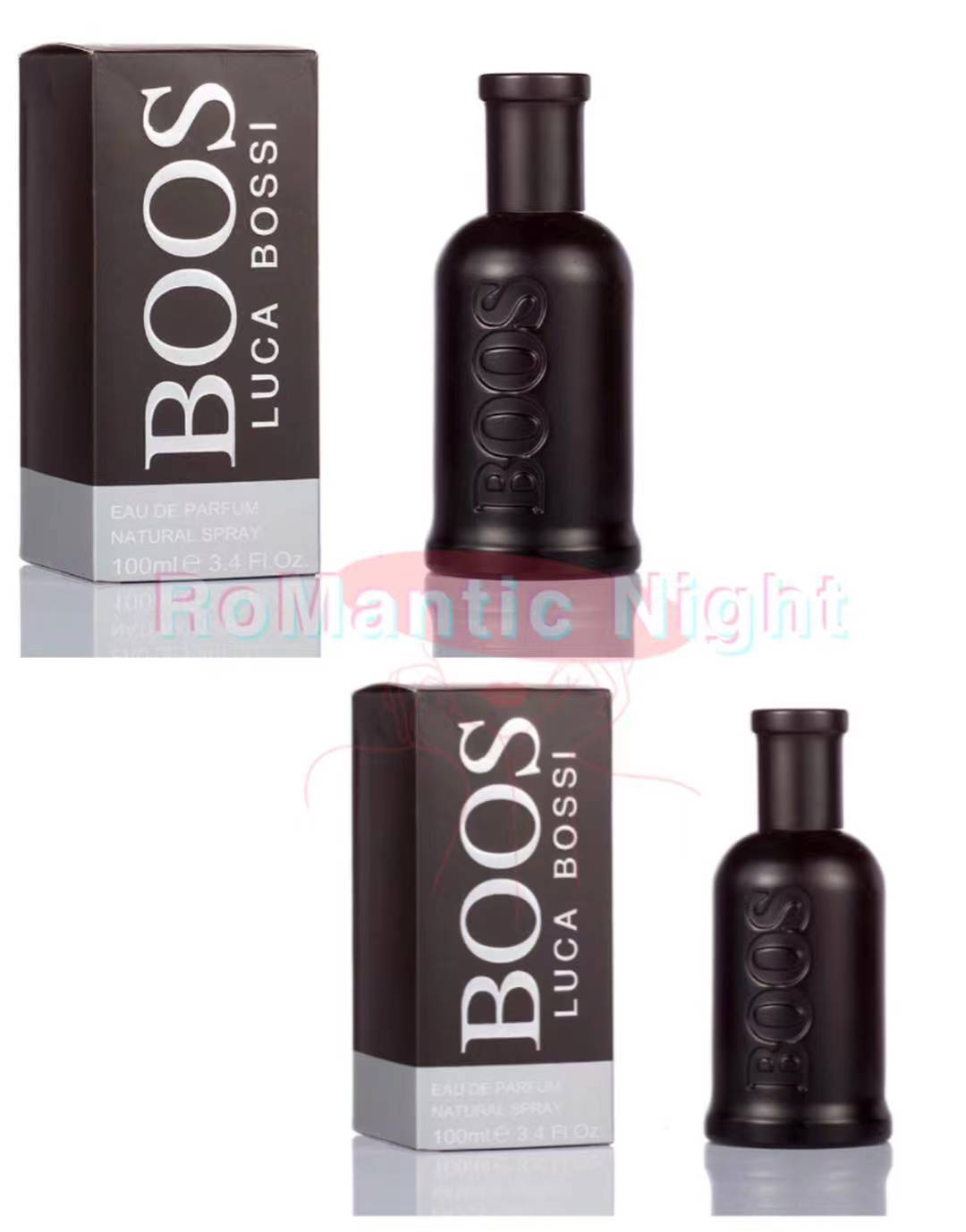 RoMantic Night.（BUY ONE TAKE ONE）100ml BOOS LUCA FOR MEN PERFUME Permanent fragrance（black box ...