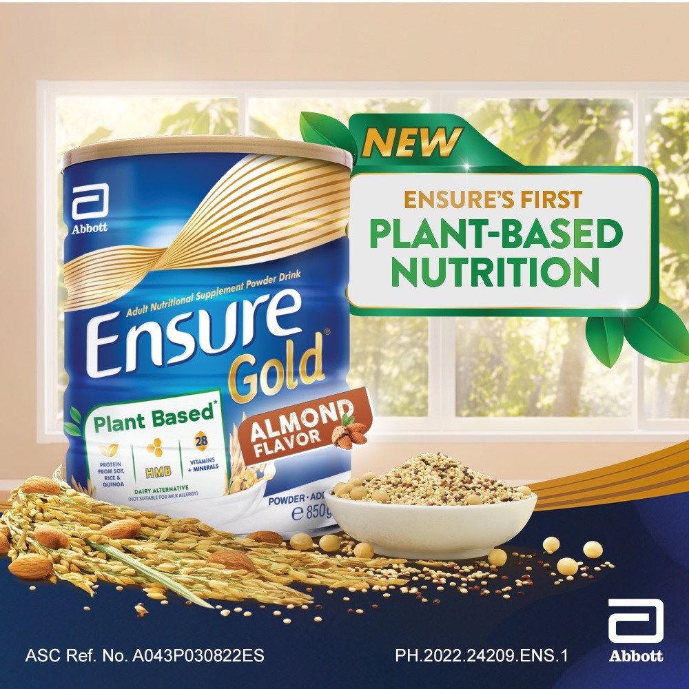 Ensure Gold HMB Plant Based Almond 850grams | Lazada PH