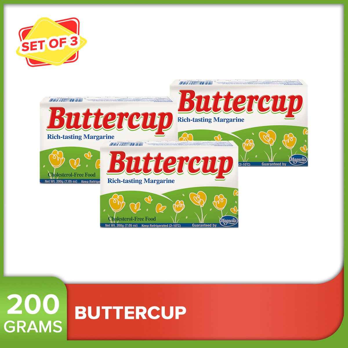 Buttercup 200G - Set of 3 | Lazada PH