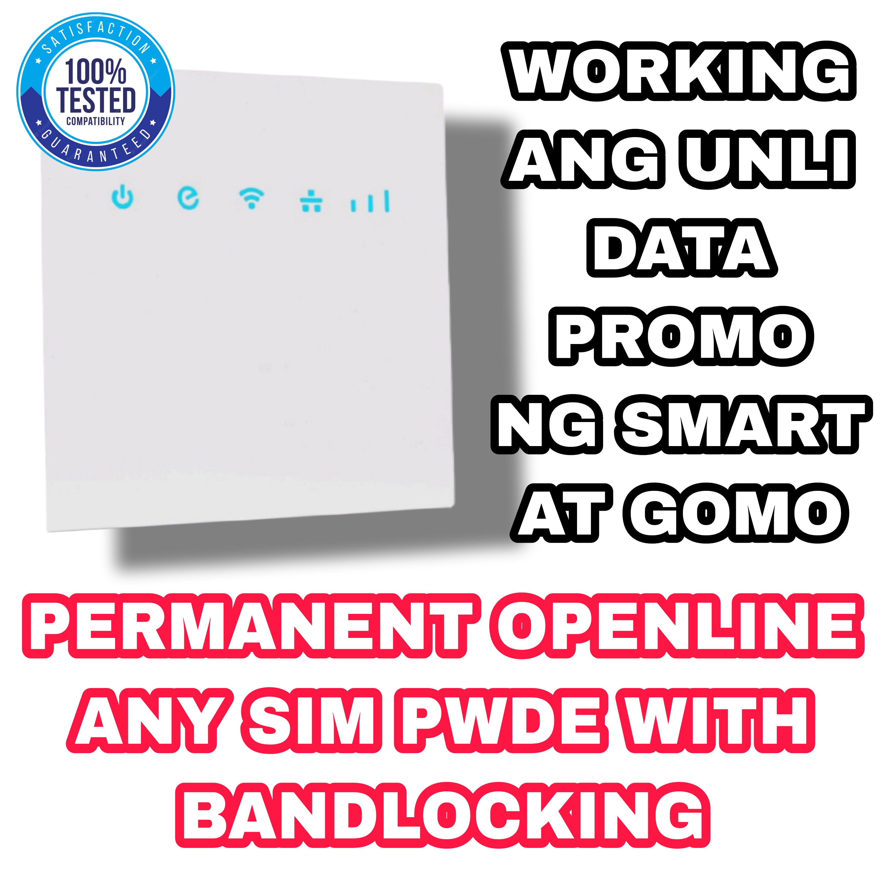 SMART Home Prepaid WIFI OPENLINE FREE CABLE ( Fast Delivery ) | Lazada PH