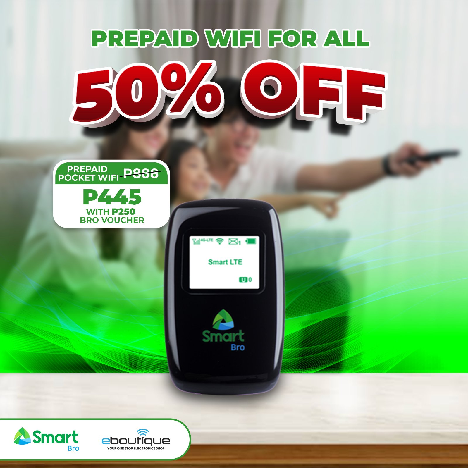 SMART PREPAID POCKET WIFI | Lazada PH