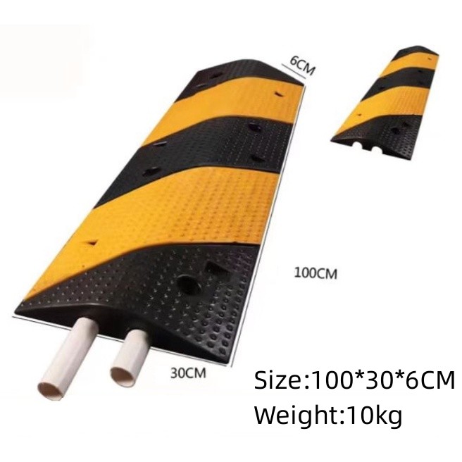 【Fast delivery】Rubber Humps Speed Bump Speed Hump Cable Protector 2 ...
