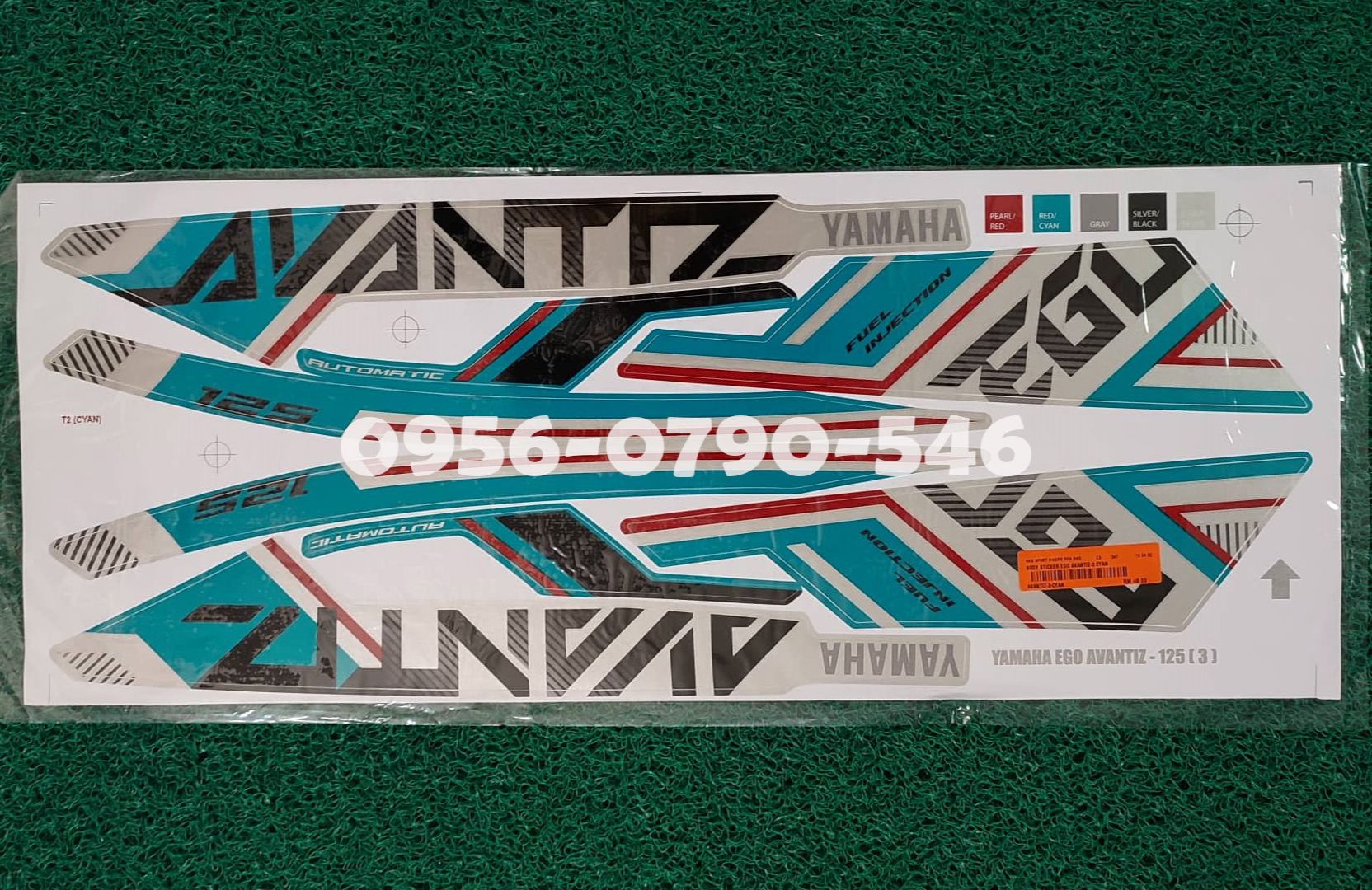 YAMAHA MIO SOULi 125 CYAN Stock Decal/Sticker | Lazada PH