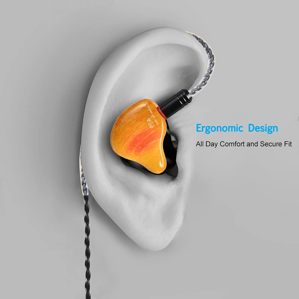 in-Ear Monitors, DCMEKA Wired Earbuds Headphones, in-Ear Earphone Dual ...