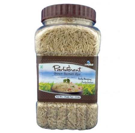 Parliament Brown Basmati Rice 1kg (Made in India) In a Jar | Lazada PH