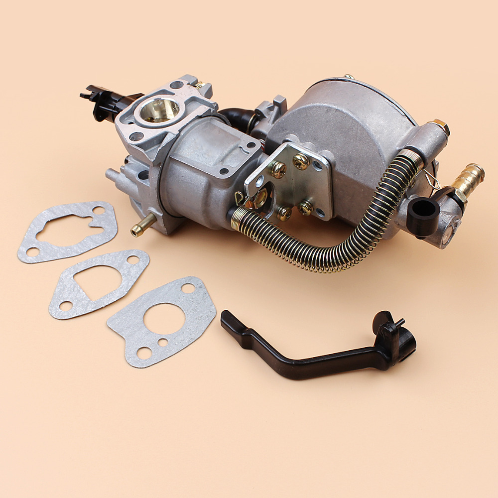 Carburetor Dual Fuel Conversion Kit For HONDA GX160 GX200 168F 170F 2KW 3KW GENERATOR LPG/CNG ...