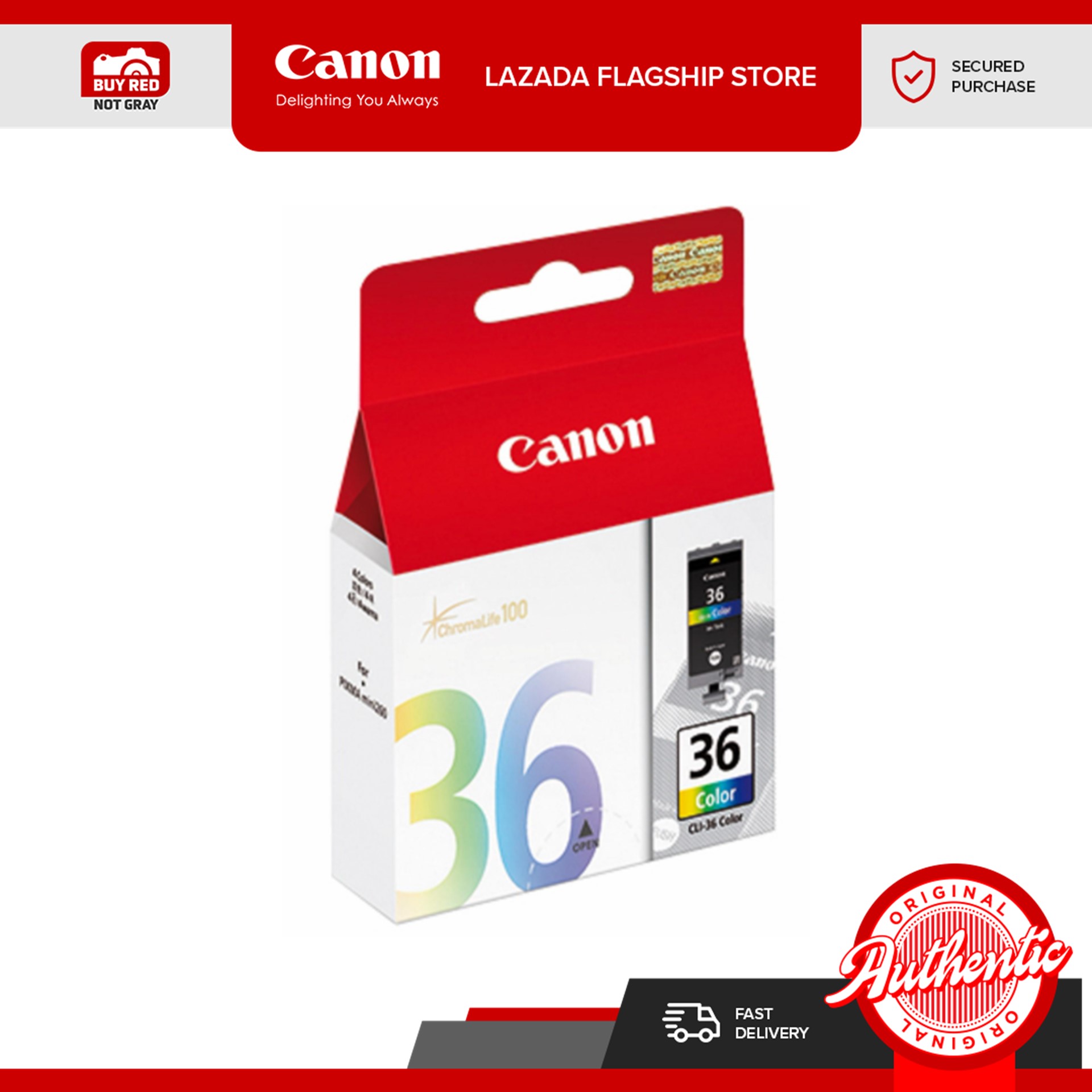 Canon CLI-36 Color ink cartridge | Lazada PH