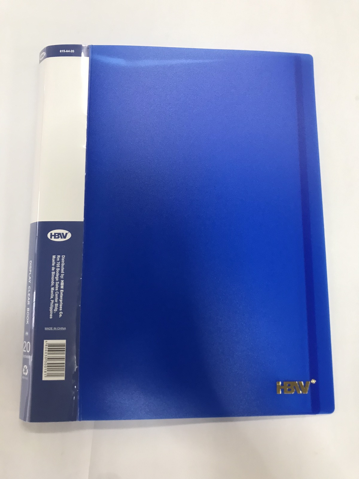 HBW Fixed Clearbook A4 20 pockets | Lazada PH