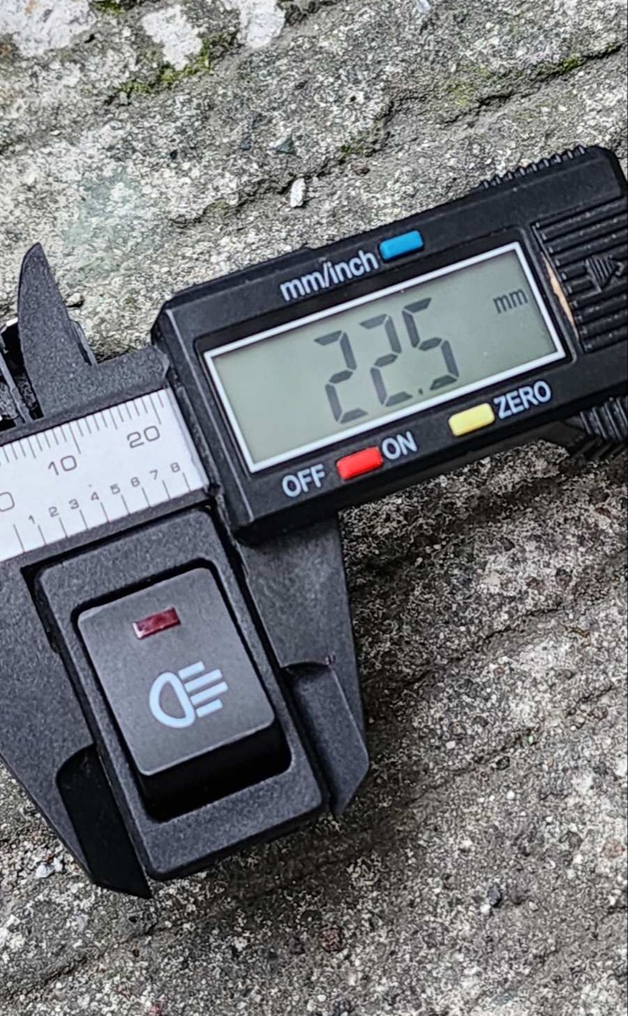 Foglight Switch Rectangle Switch (12v 35a) LED switch (boat Switch ...