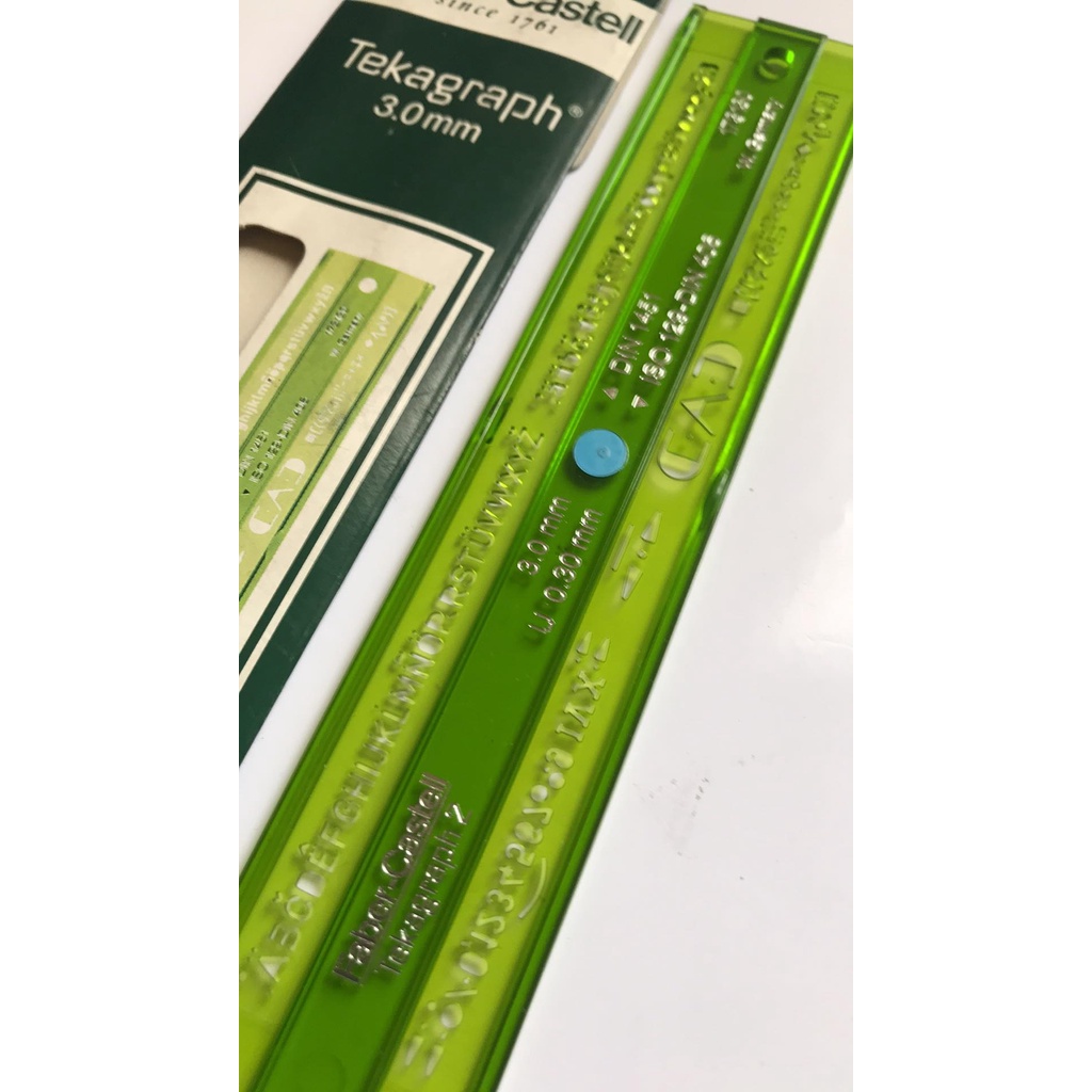 ruler Lettering Stencil Guide by: Faber-Castell | Lazada PH