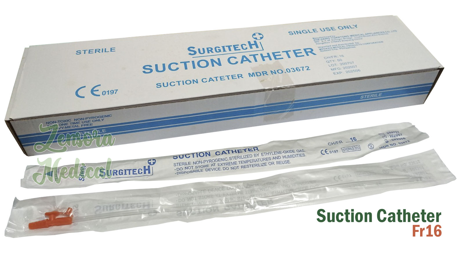SURGITECH Suction Catheter FR16 (50 pcs/box) | Lazada PH
