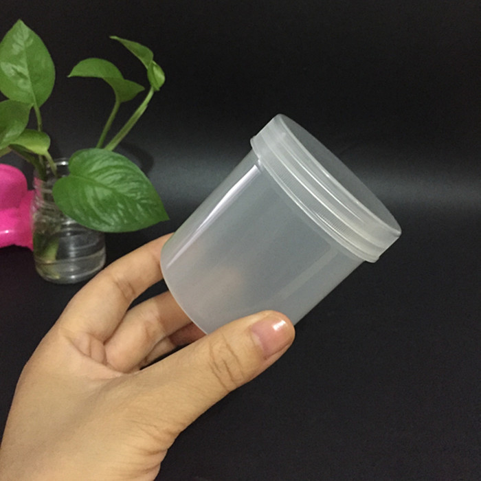 100 grams of jar semi-transparent cream box packaging barrels of solid ...