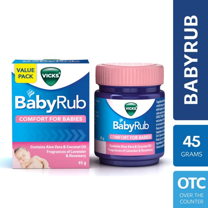 VICKS Baby Balm Non Medicated Gentle Moisture , Protect & Soothe Baby's ...