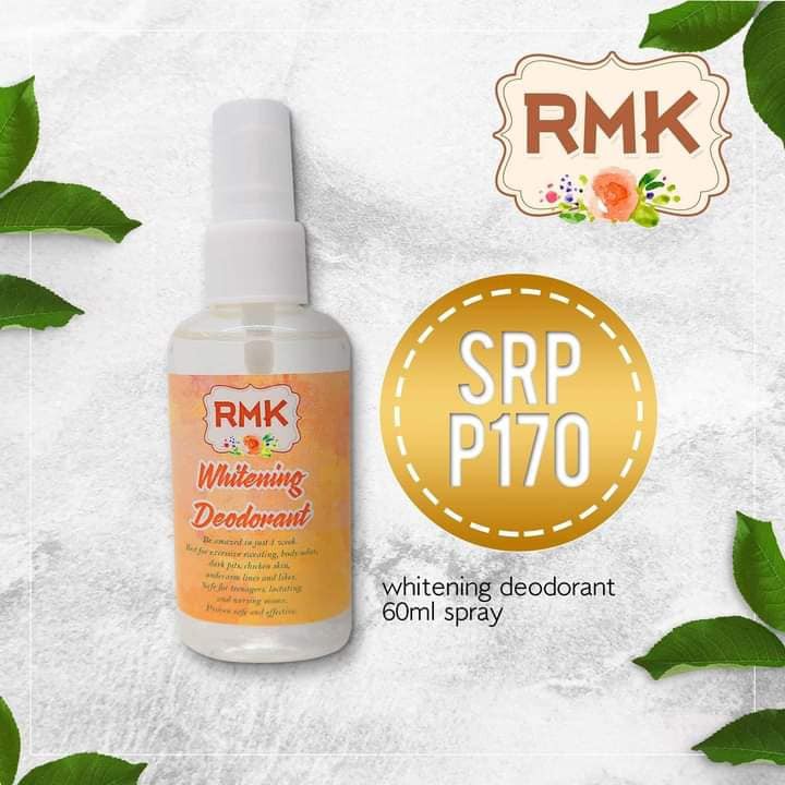 RMK Whitening Deodorant in SPRAY BOTTLE (AUTHENTIC) 2023 EXPIRY | Lazada PH