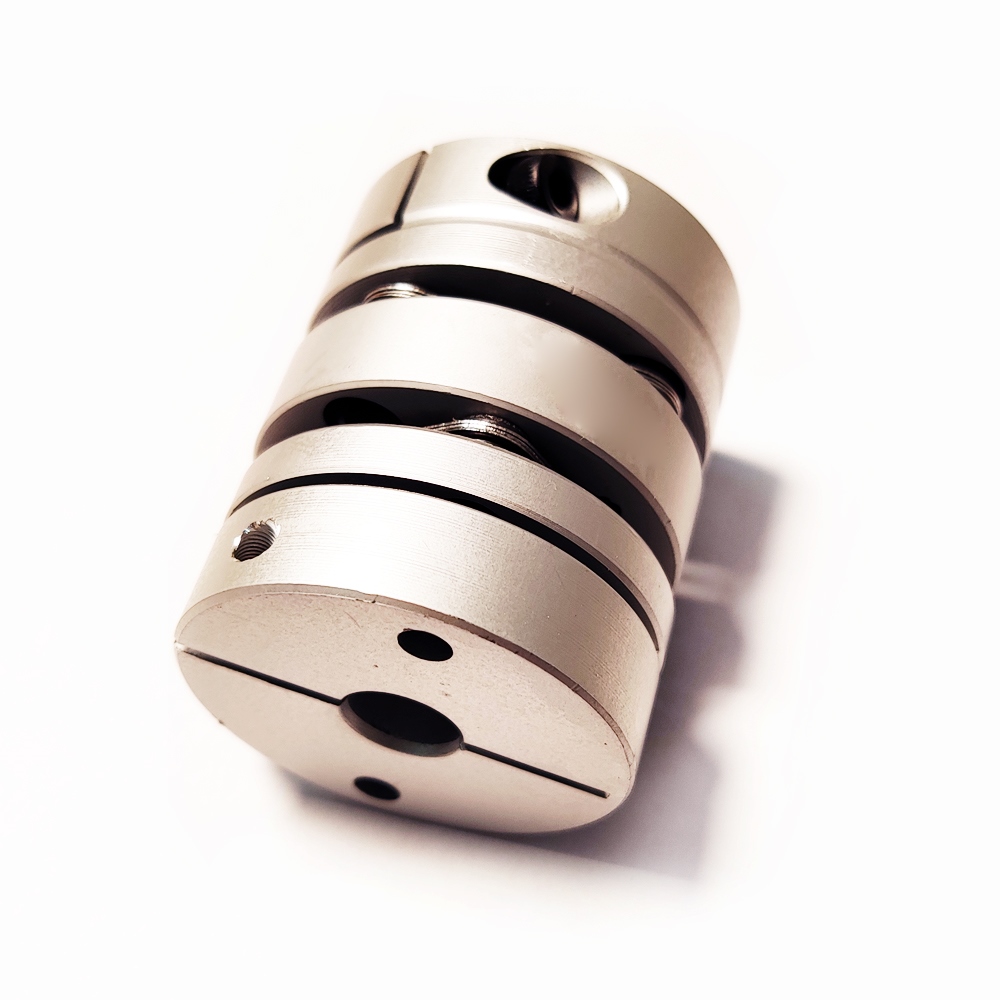 New Dia. 56mm Double Disk Coupling Disc Coupler Shaft Size 10 TO 24 MM ...