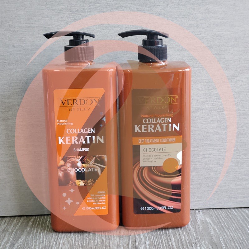 Verdon Natural Nourishing Collagen Keratin Deep Treatment Shampoo ...
