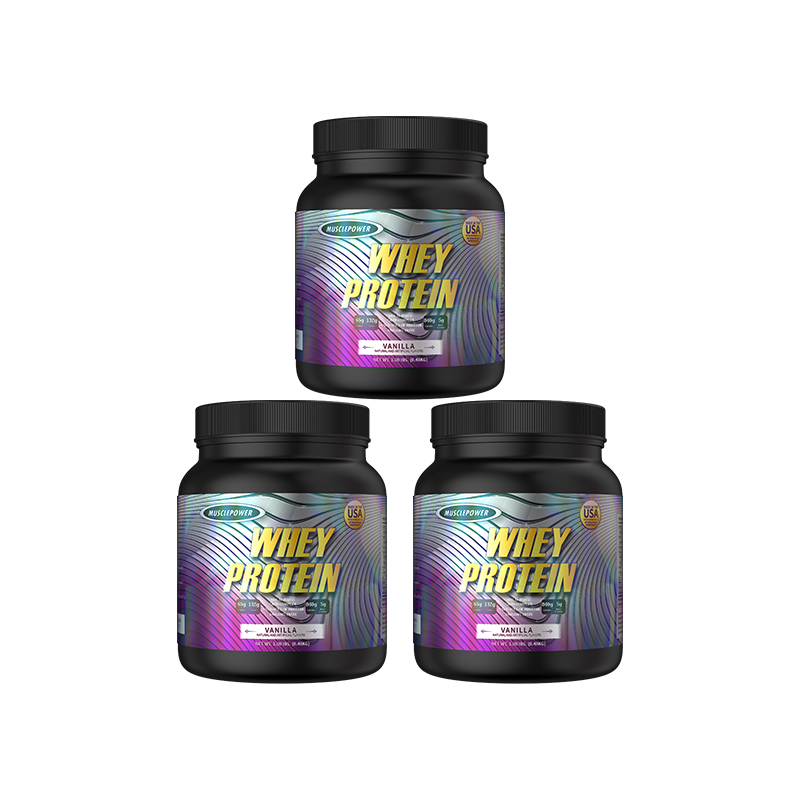 MUSCLEPOWER WHEY PROTEIN Gold Standard 100% Whey Protein Powder 1lb~5lb ...