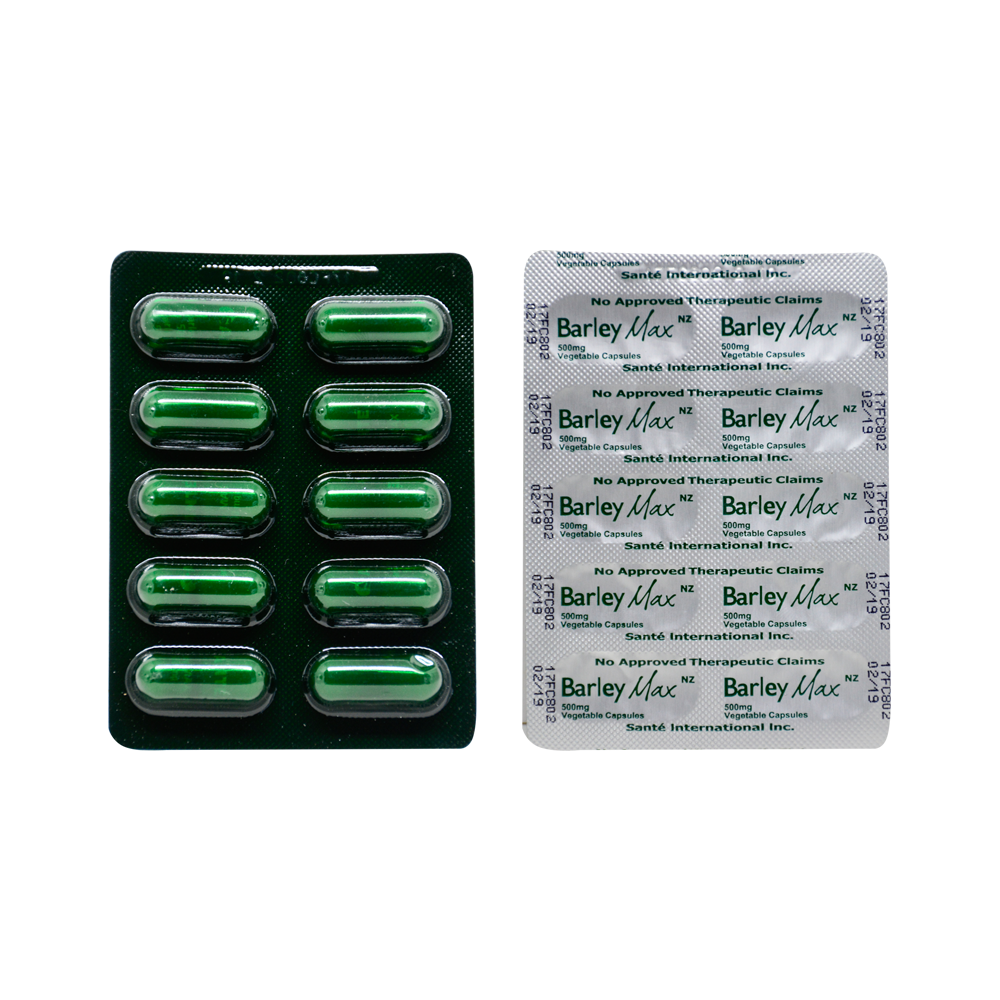 BARLEY Organic Barley Grass Powder from New Zealand 500mg 1 Capsule ...