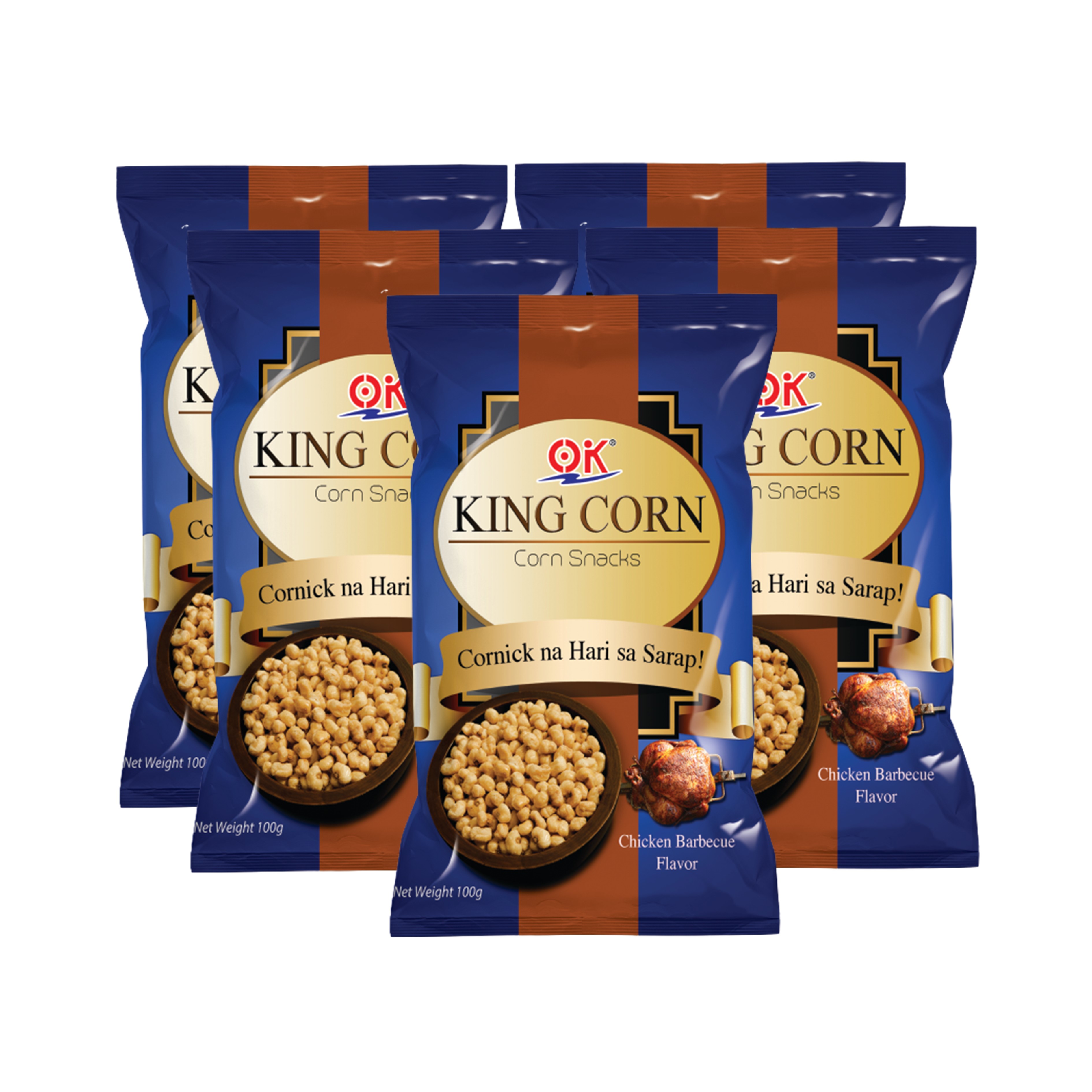 King Corn Chicken Barbeque 100g x 5s | Lazada PH