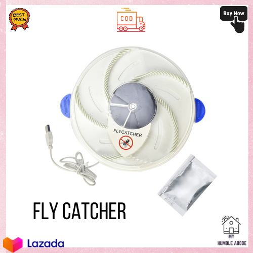 Electric Fly Trap, Fly Trap Device Insect Catcher Automatic Flycatcher ...