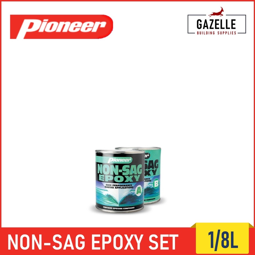 Ten miro PIONEER NON-SAG Marine Epoxy - 1/8L / 1/4L / 1/2L | Lazada PH