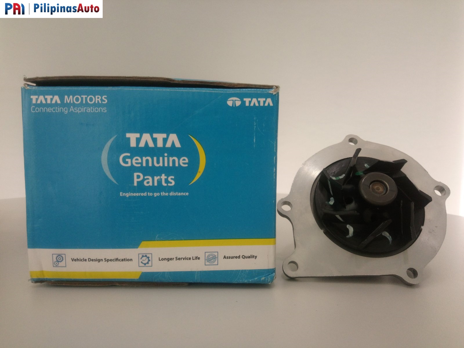 Water Pump Tata Super Ace Mint 1.4L LHD Euro 4 DLS / DLE 1.4L EURO4 LHD ...