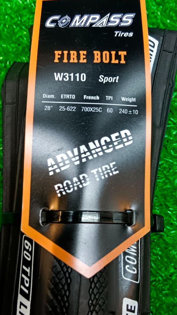 bicycle tire compass fire bolt 700x25c | Lazada PH