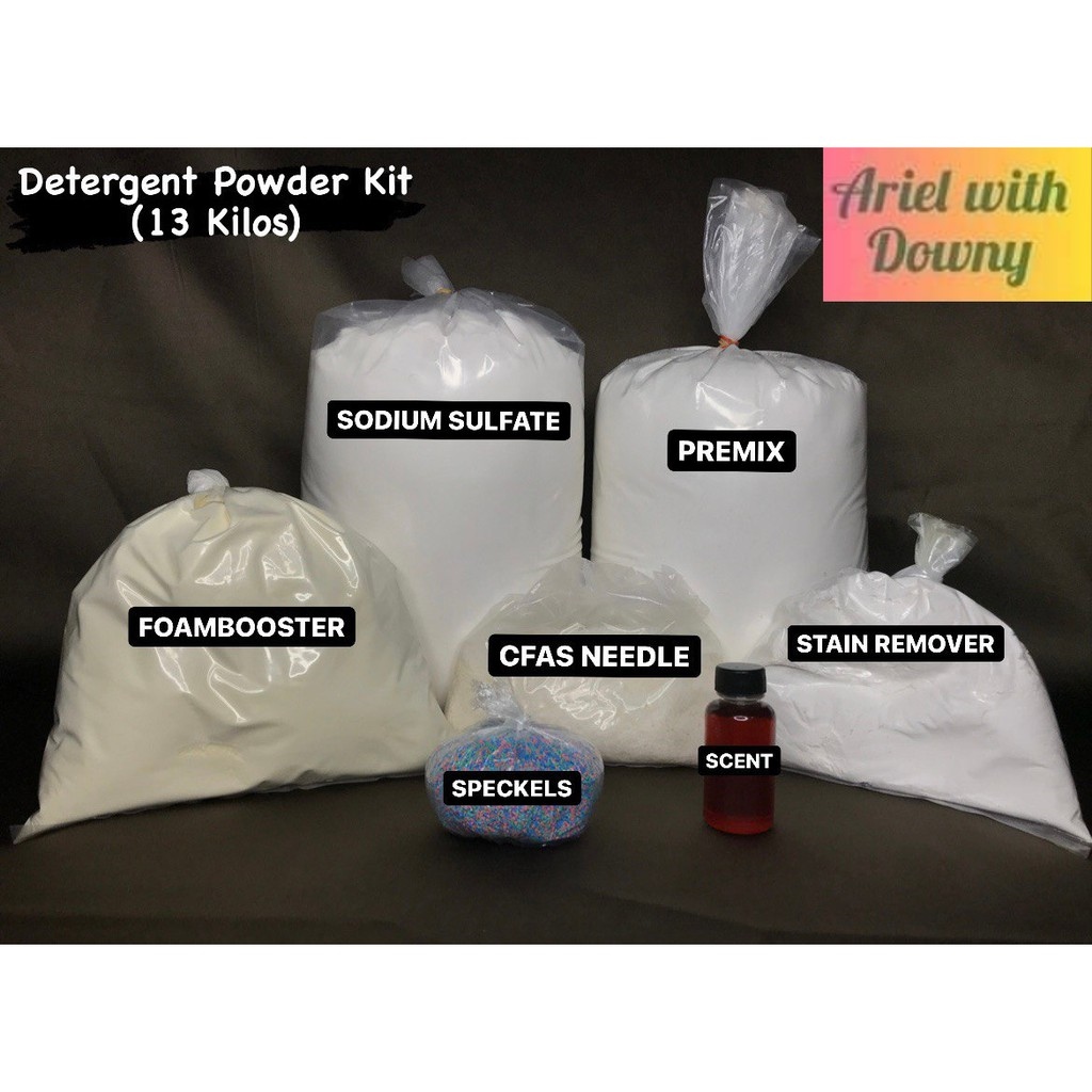 EXTREME BLOOMS Powder Detergent Kit 13kilos Yield | Lazada PH
