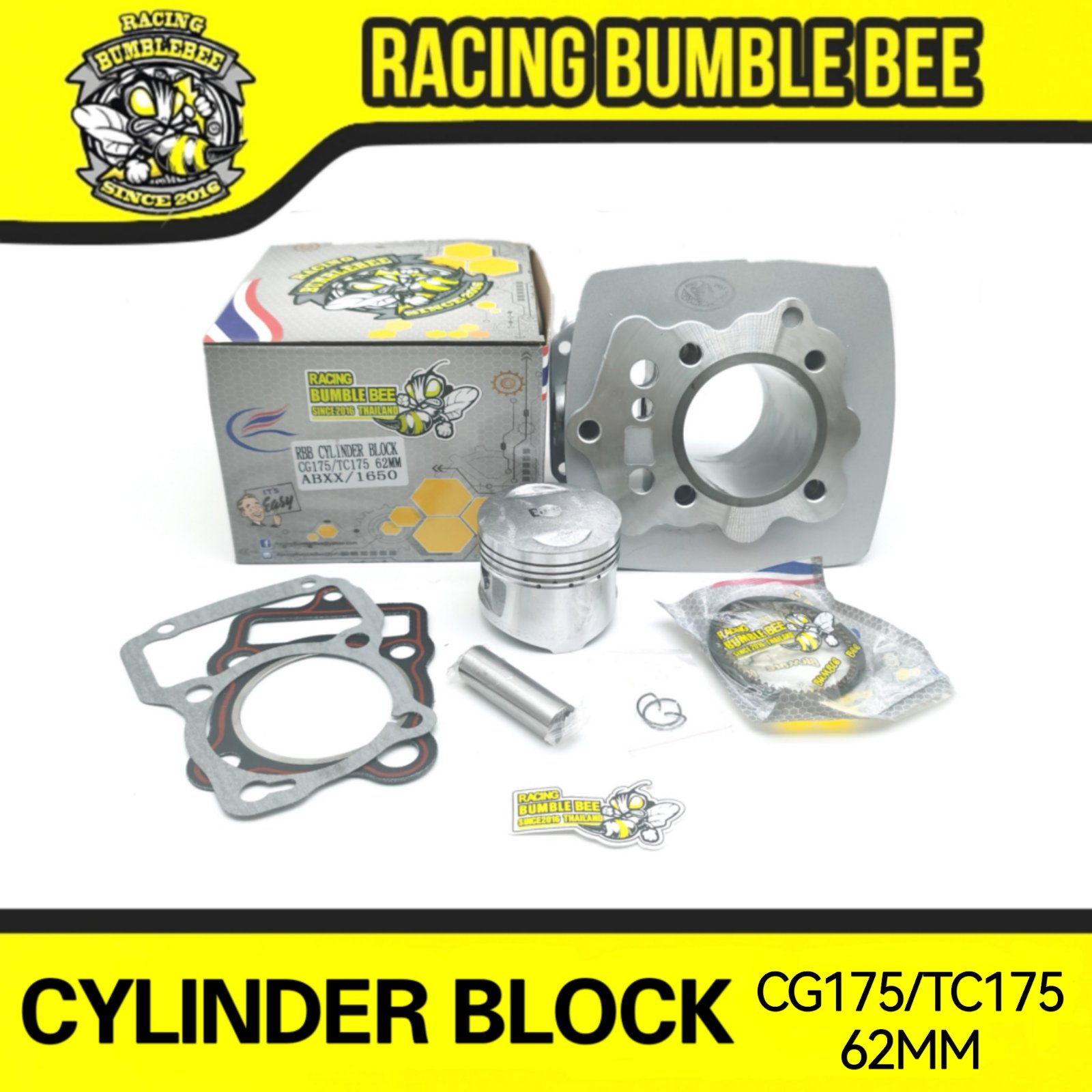 CYLINDER BLOCK FOR CG175/TC175 62mm | Lazada PH