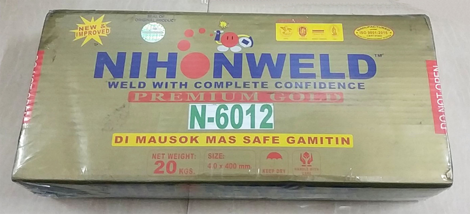 NIHONWELD WELDING ROD 6012 5/32" 4.0MM ( TINGI 1 KILO ...