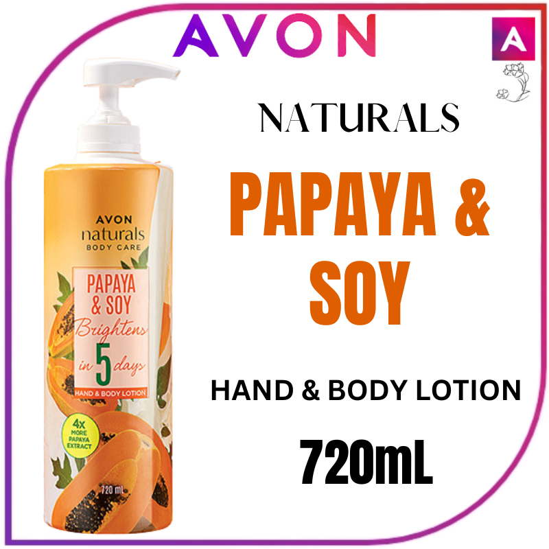 AVON NATURALS PAPAYA & SOY, GREEN CALAMANSI , ANTIBACTERIAL, HYDRATING ...