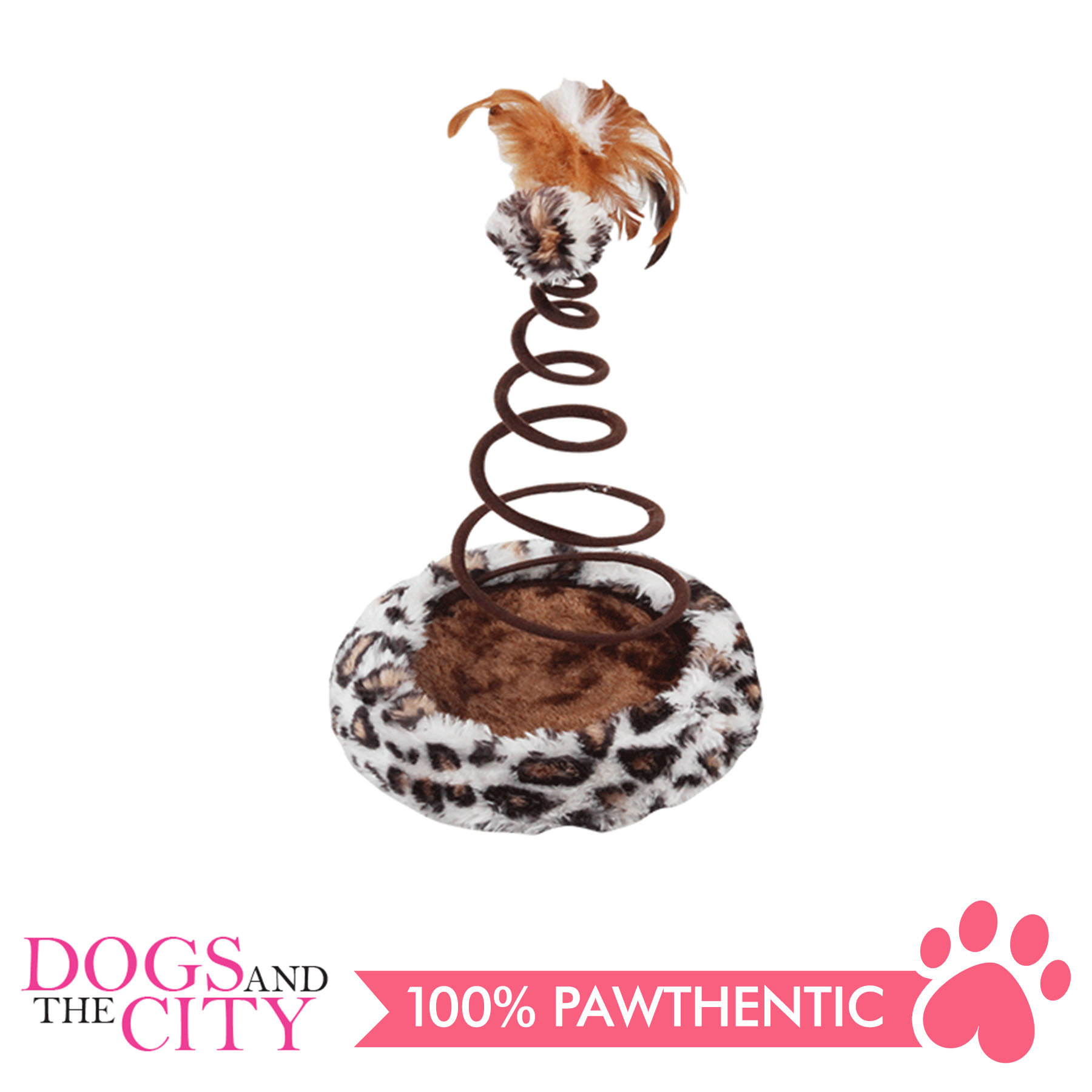 Pawise 28278 Spring Teaser Cat Toy 23x23x38cm | Lazada PH